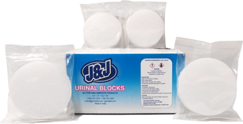 Urinal Blocks - J&J Portable Sanitation Products