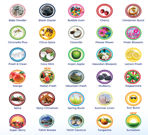 Fragrances - J&J Portable Sanitation Products